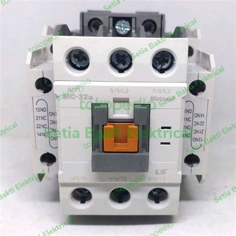 Promo Magnetic Contactor Kontaktor Metasol Ls Mc 32a 220v Dan 110v