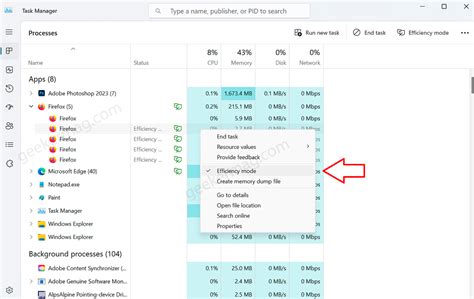 How To Disable Firefox Efficiency Mode On Windows 11 Permanently