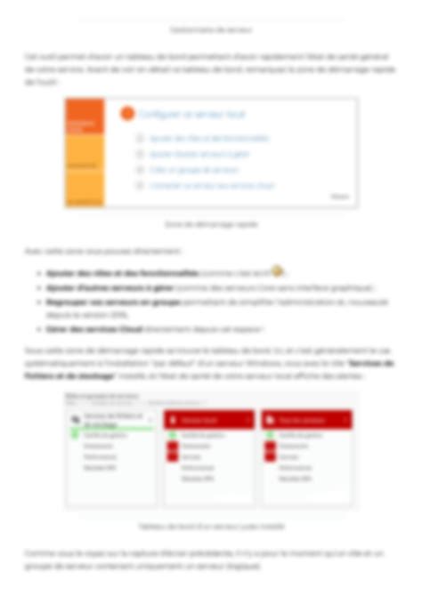 SOLUTION Windows Server Pratique 3 Prendre En Main Les R Les Et