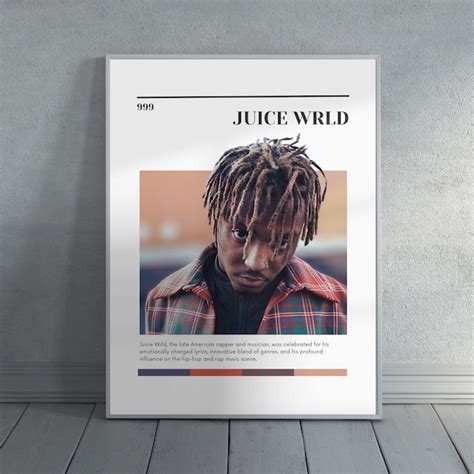Juice Wrld Poster Etsy