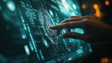 Modern Technology Concept Digital Transformation And Business Process