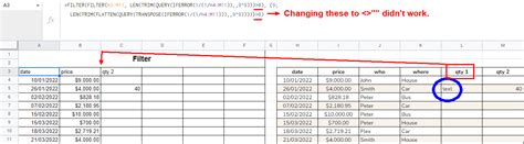 Google Sheets Query Filter Out Blank Non Specified Columns From Range