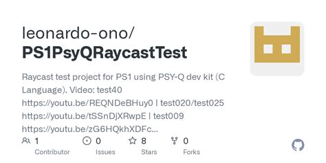 GitHub Leonardo Ono PS1PsyQRaycastTest Raycast Test Project For PS1