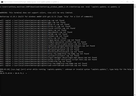 Readline Support On Windows Cmdexe Is Broken · Issue 60 · Bettercap