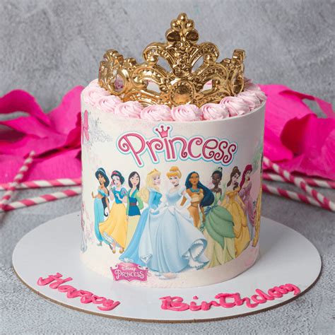 Adorable Princess Fondant Cake Perfect For Birthdays