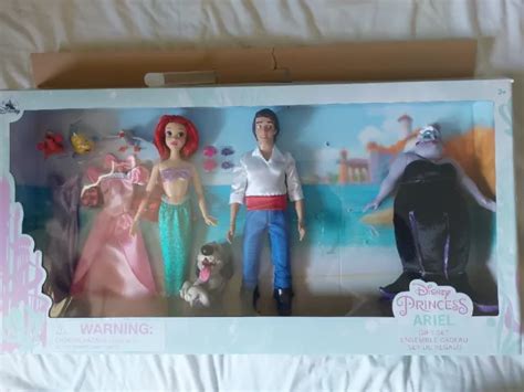 Disney The Little Mermaid Classic Doll Set Eric Ursula Ariel £3500
