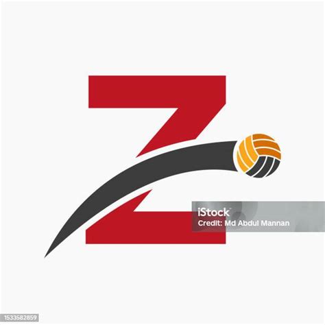 움직이는 배구 공 아이콘이 있는 문자 Z의 배구 엠블럼 배구 공 기호 Championship에 대한 스톡 벡터 아트 및 기타 이미지 Championship 건강한 생활