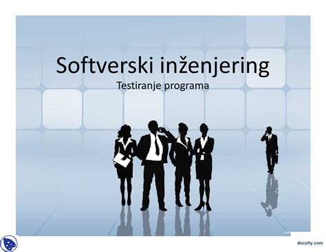 Testiranje Programa Slajdovi Inteligentni Sistemi 1 Informatika