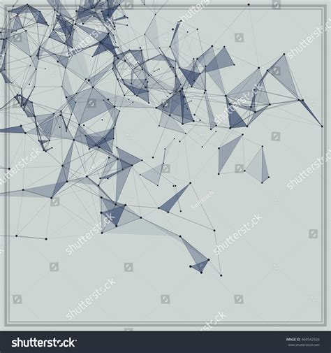 Abstract Background Dotted Grid Triangular Cells Stock Illustration 469542926 Shutterstock