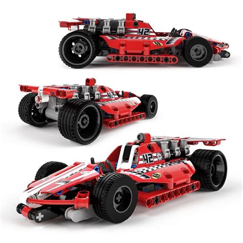 Lego Technic 42011 Race Car - 3D Model for VRay