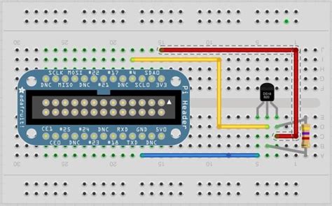ds18b20 raspberry pi temperature sensor diy project tutorial techsparks