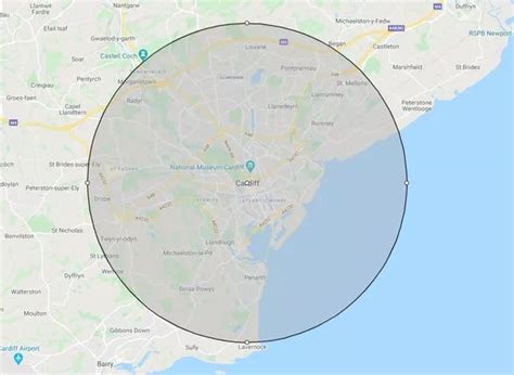 How To Easily Work Out Where Five Miles From Your Home Is On The Map