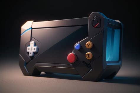 Premium Ai Image Game Console Console Device 3d Rendering Model