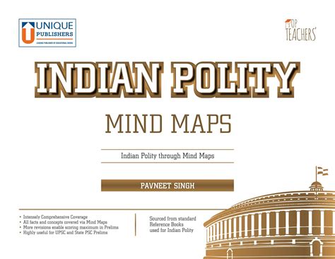 Indian Polity Mind Maps Pavneet Singh Books