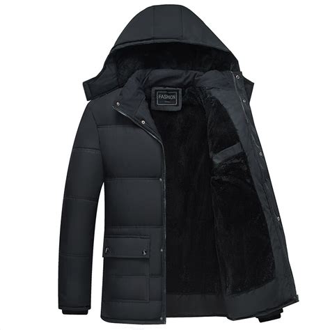 Men Hooded Winter Jackets Outwear Thicker Warm Coats New Winter Men