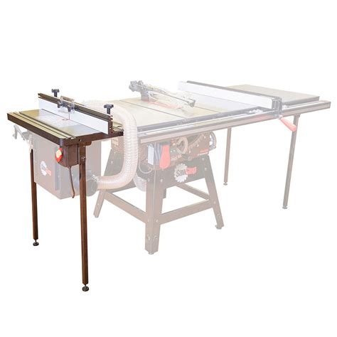 Sawstop 27 In Line Cast Iron Router Table For Pcs And Cns Rt Tgp