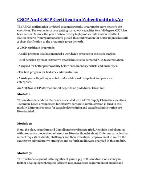 Ppt Cscp Certification Eligibility Powerpoint Presentation Free