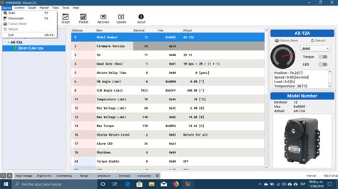 3721 Labviewmatlab Usb2dynamixel Ax 12a Issue Overload Issue · Issue 345 · Robotis