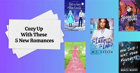 Cozy Up With These 5 New Romances Newinbooks