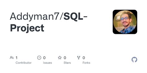 github addyman7 sql project