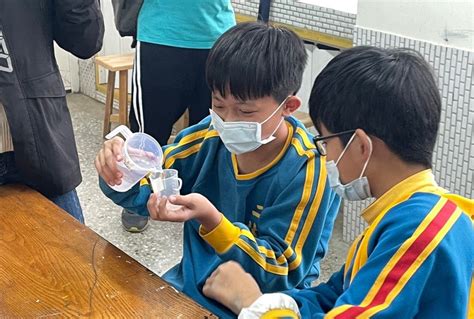 大葉攜手大莊國小，推動「防災科普活動」。（照片大葉提供） 台灣華報