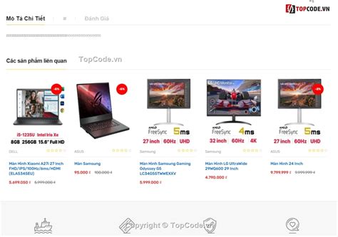 Website Quản Lý Cửa Hàng Bán đồ điện Tử Tích Hợp Thanh Toán Online Sử