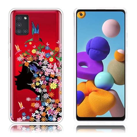 Deco Samsung Galaxy A21s Etui Blomstret Jente Cdon