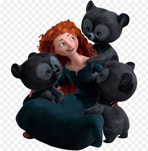 Disney Brave Princess Merida And Bear Png Toppng