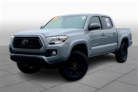 Certified Pre Owned Toyota Tacoma SR Double Cab Bed V AT Crew Cab Pickup In Hyannis