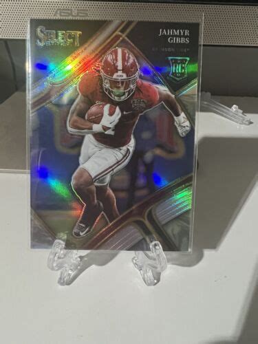 2023 Panini Select Draft Picks 110 Jahmyr Gibbs Silver Prizm Rookie RC