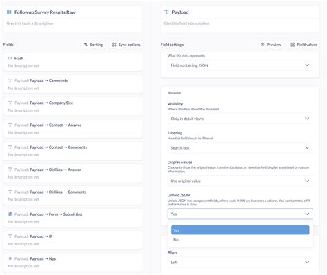 Working With JSON Metabase Documentation