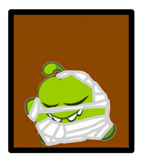 Mummy Om Nom With Coffin By 1pikwikpack12345 On Deviantart