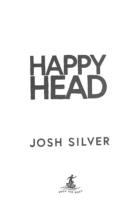 HappyHead By Silver Josh 9780861545537 Browns Books