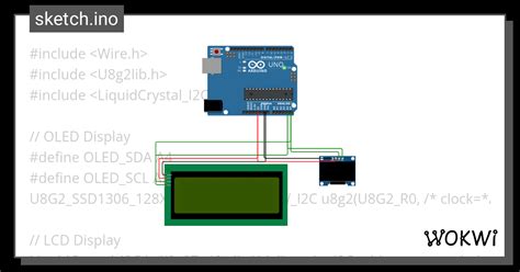 Lcd And Oled Stw Wokwi Esp32 Stm32 Arduino Simulator