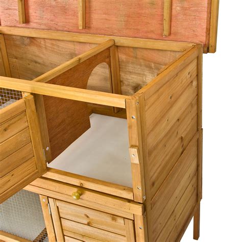 Hasenstall Kaninchenstall Kleintierstall Hasenkäfig Holz Stall Käfig