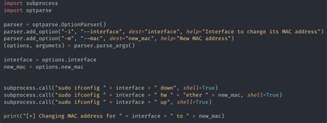 PyHack Lesson What Is MAC How To Change MAC Using Python AnonyViet English Version