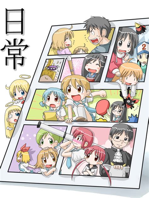 Shinonome Nano Naganohara Mio Aioi Yuuko Minakami Mai Sakamoto And