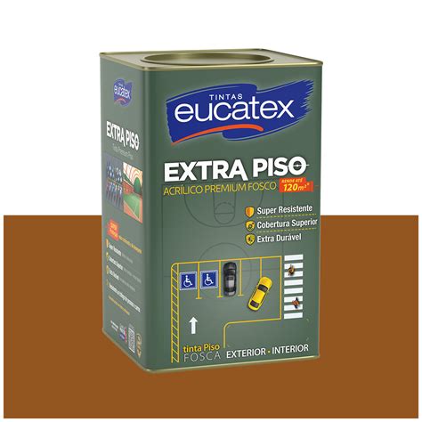 Tinta Acrílica Extra Piso 18 Litros Castor Fosco Eucatex Os melhores