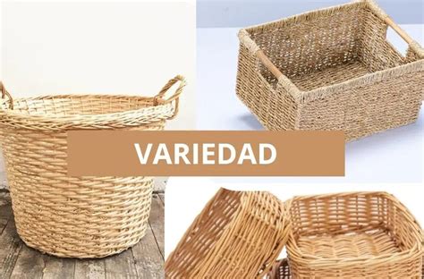 Canastos De Mimbre Exclusivos Transforma Tu Hogar Con Estilo