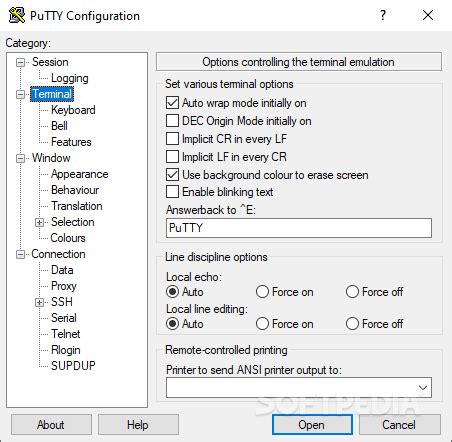 PuTTY Download Softpedia