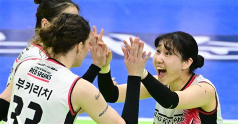 女 배구 Po는 부상 시리즈 정관장 주축 복귀·이탈에 희비 교차 현대건설도 위파이 공백