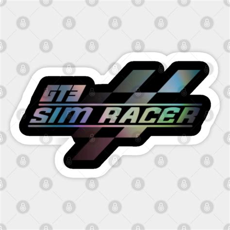 Sim Racing Or Sim Racer Checkered Flag For Simracing Sim Racing Gamer