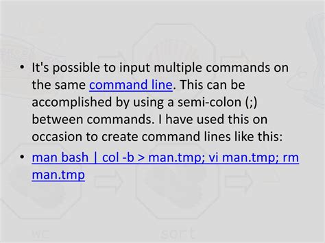 Ppt Pipes And Redirection In Linux Powerpoint Presentation Free