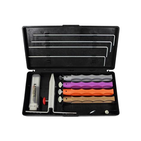 Lansky LKDMD Deluxe Diamond 4-Stone Guided Sharpening System - Aussie ...