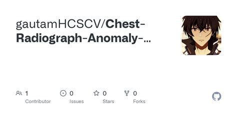 Github Gautamhcscv Chest Radiograph Anomaly Detection