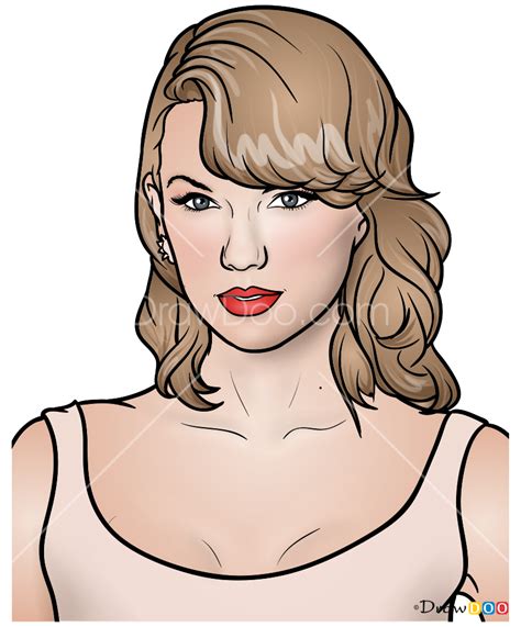 How To Draw Taylor Swift Pencil Drawing Youtube Read Learn Repeat