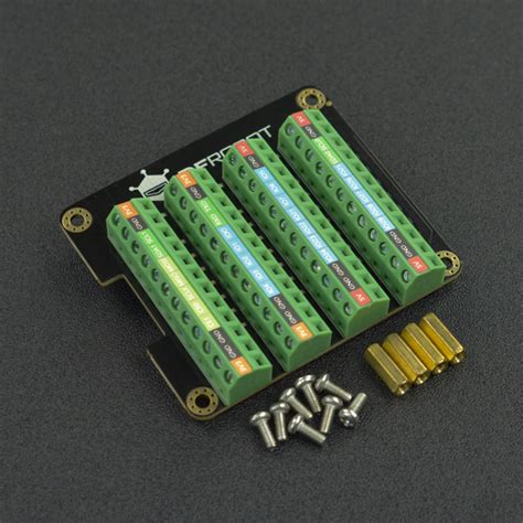 SKU DFR0918 Raspberry Pi GPIO Terminal Block HAT DFRobot