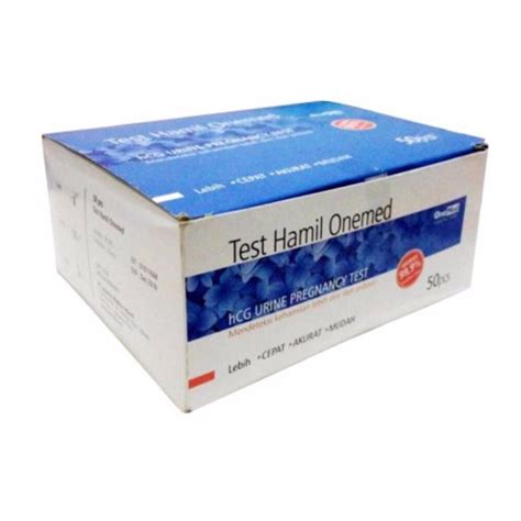 Jual Onemed Test Pack Tespek Testpack Alat Uji Tes Kehamilan Per Box