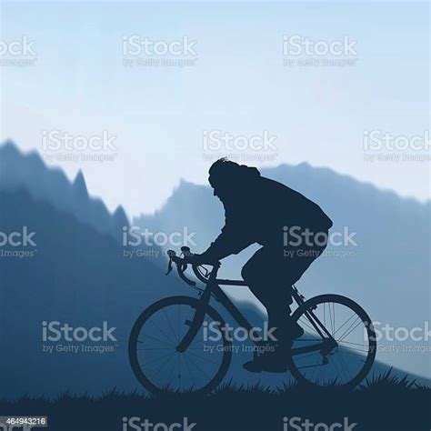 이 산 Cyclist 자전거 타기에 대한 스톡 벡터 아트 및 기타 이미지 자전거 타기 2015년 고속도로 Istock