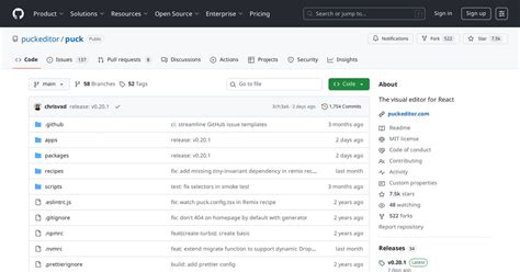Puck Visual Editor For React Open Source